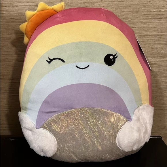 Squishmallows | Toys | Rare Squishmallow 6 Sunshine The Rainbow With ...